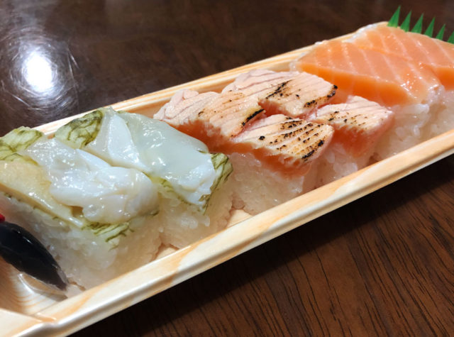 富山の鱒寿司
